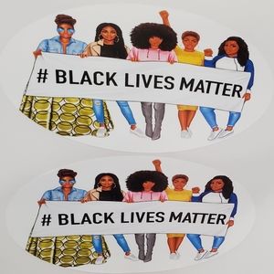 Party Supplies | Black Lives Matter Vinyl Xl Sticker Stickers Blm ...